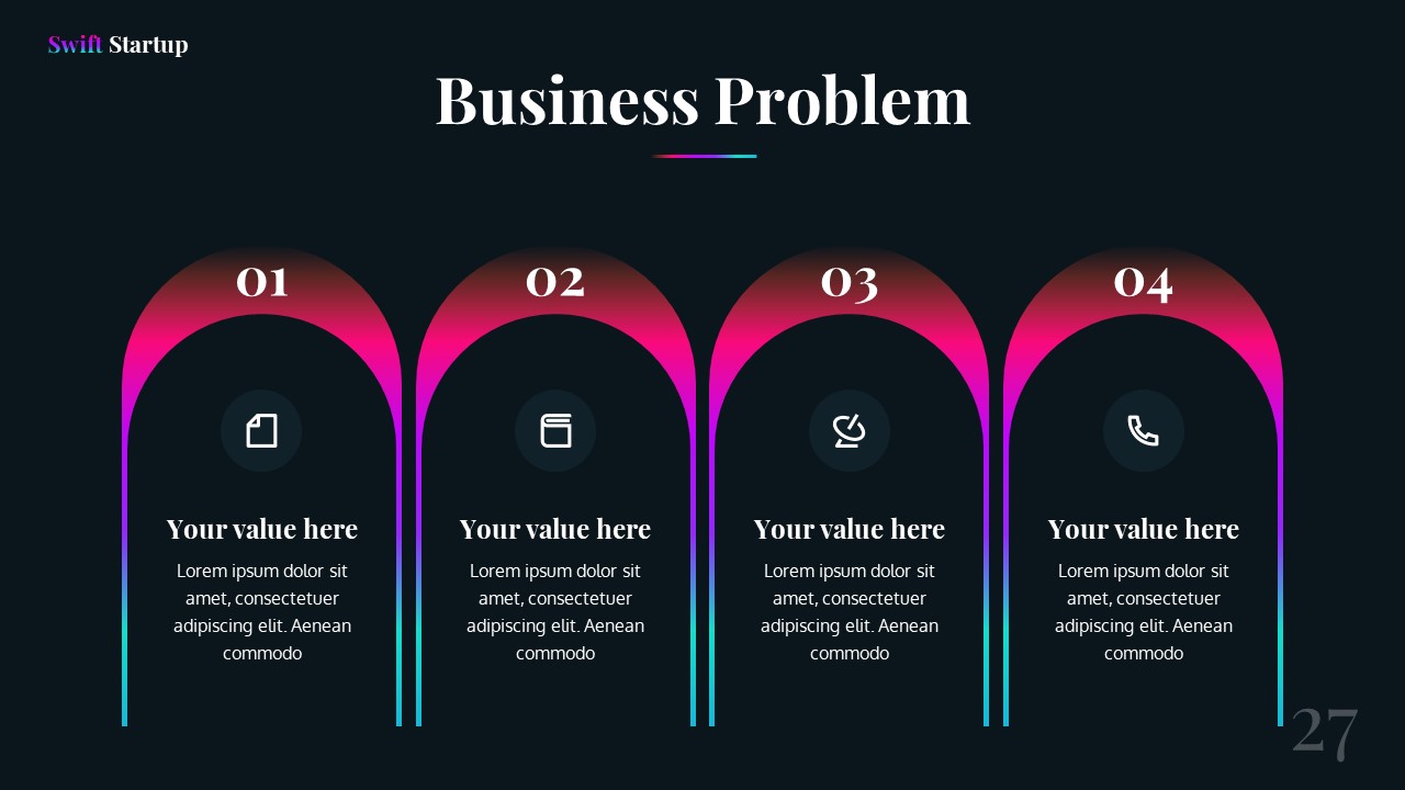 Swift Startup Pitch Deck Powerpoint Template Presentation Templates